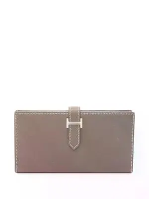 Hermès Bi-fold Long Wallet - Brown