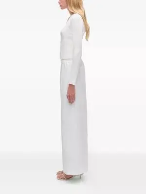 Simkhai Ailany" Ribbed Button-front Cardigan