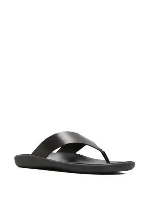 THE ROW Leather Flip Flops