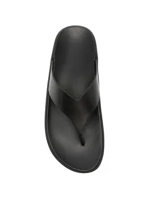THE ROW Leather Flip Flops