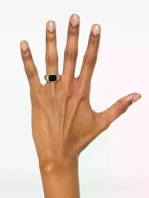 Tom Wood Kay Onyx Ring