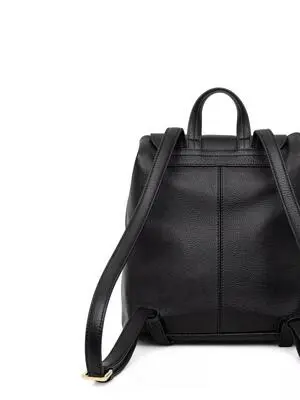Patrizia Pepe Fly Plaque Buckled Pocket Backpack