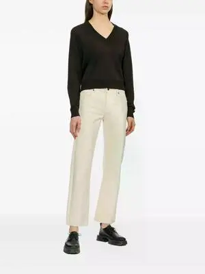 A.p.c. Cotton V-neck Sweater