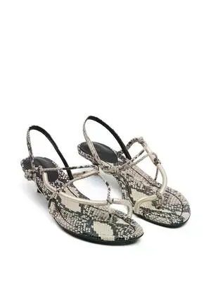 Christopher Esber Molten Heeled Sandals