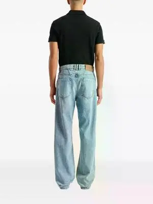 Balmain Loose-fit Light Denim Jeans