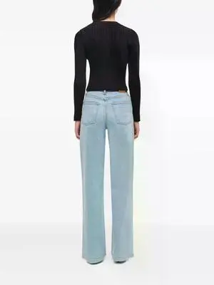 Simkhai Ribbed V-neck Cardigan
