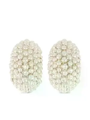 PAOLA SIGHINOLFI Simone Rhodium-plated Earrings - Silver