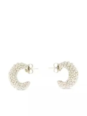 PAOLA SIGHINOLFI Simone Rhodium-plated Earrings - Silver
