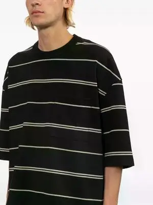 Comme Des Garçons Striped Pocket T-shirt