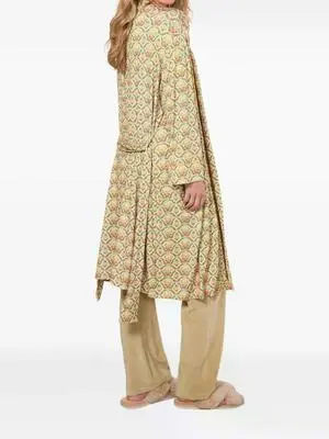 PIP STUDIO Nisha Floral-print Robe - Neutrals