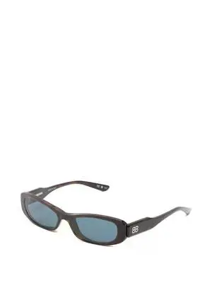 Balenciaga Tortoiseshell-effect Bb Sunglasses