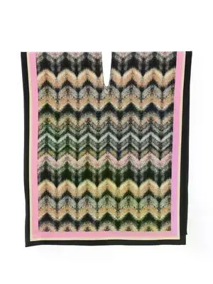 Missoni Zigzag-print Scarf - Black