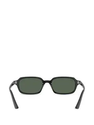 Ray-ban Zuri Rectangle-frame Sunglasses - Black
