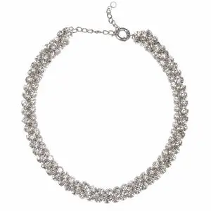 OSCARMORRIS Oscarmorris Crystal Choker Necklace