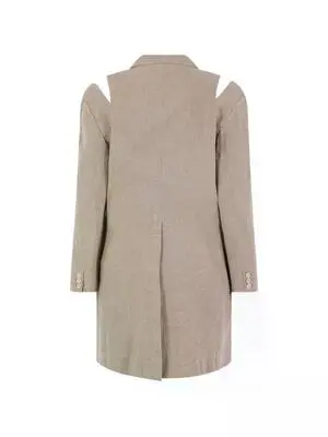 Comme Des Garçons Cut-out Coat