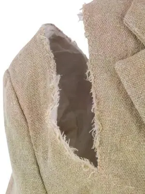 Comme Des Garçons Cut-out Coat