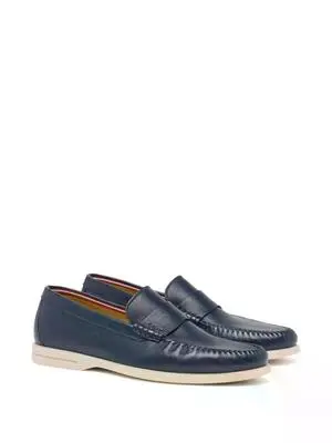 Bally Grainy Leather Loafers