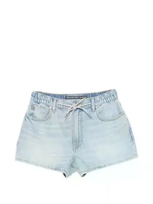 Alexander Wang Crystal-drawstring Shorts