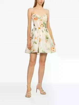 Zimmermann Floral Corset Dress