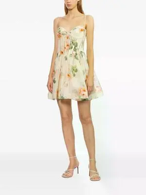 Zimmermann Floral Corset Dress
