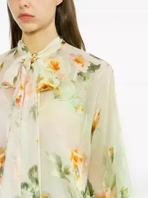 Zimmermann All-over Floral Print Shirt