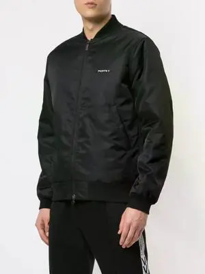 PORTS V Slogan Bomber Jacket