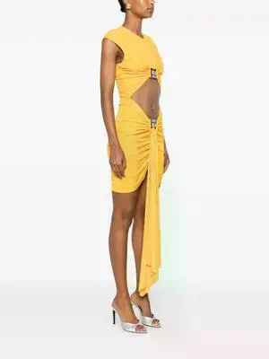 Christopher Esber Bezel Quartz Cut-out Dress