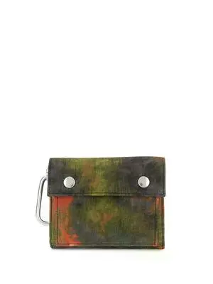 PORTS V Dye Detail Wallet - Green