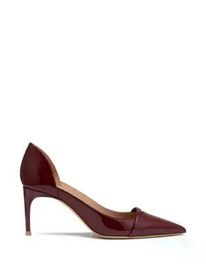 MALONE SOULIERS Crawford Pointed-toe Pumps - Red