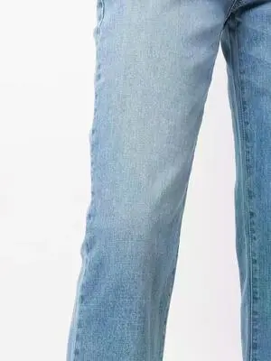 SLVRLAKE Cropped Straight-leg Jeans