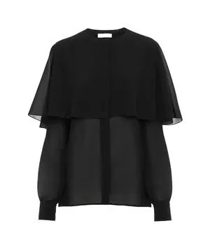 Chloé Crewneck Long Sleeve Shirt - Black