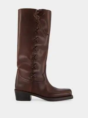 Paris Texas Block Heel Shoes For Women