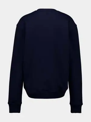 AMI Paris De Coeur Sweatshirt - Blue