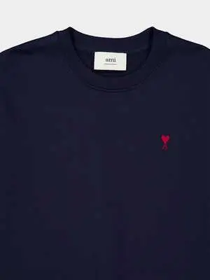 AMI Paris De Coeur Sweatshirt - Blue