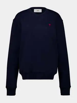 AMI Paris De Coeur Sweatshirt - Blue