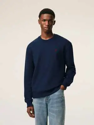 AMI Paris De Coeur Sweatshirt - Blue