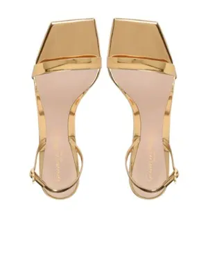 GIANVITO ROSSI Ribbon Open Toe Stiletto Sandals