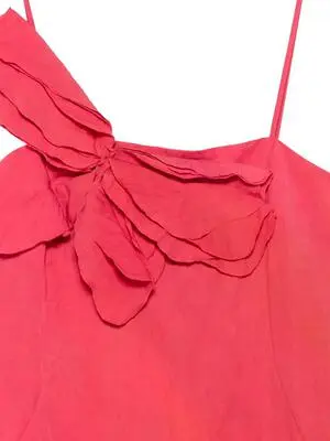 Blumarine Spaghetti Strap Midi Dress