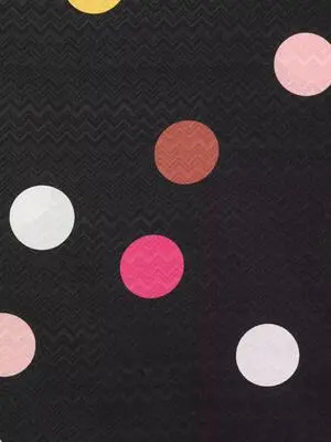 Missoni Polka-dot Zigzag Scarf