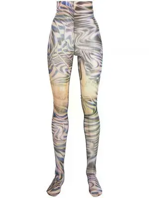 DIESEL® P-koll Abstract-print Leggings