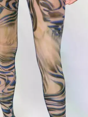 DIESEL® P-koll Abstract-print Leggings