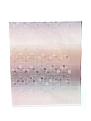 Missoni Zigzag-knit Fringed Scarf - Pink