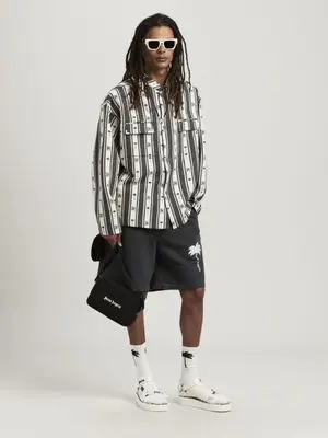 Palm Angels Logo Printed Camera Bag