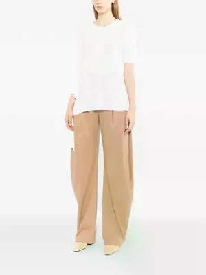 UMA WANG Asymmetrical Sleeve T-shirt