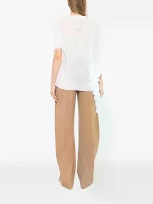 UMA WANG Asymmetrical Sleeve T-shirt
