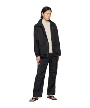 Auralee Concealed-hood Cargo Jacket