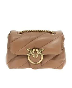 Pinko Love Mini Puff Logo Plaque Shoulder Bag