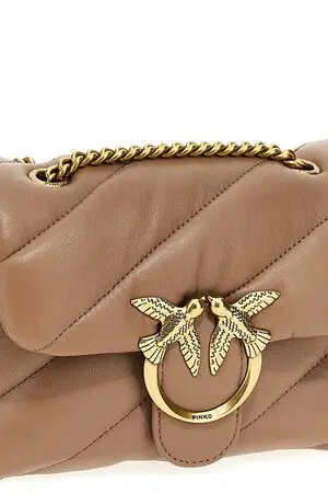 Pinko Love Mini Puff Logo Plaque Shoulder Bag