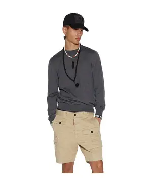 Dsquared2 Crewneck Long-sleeved Knitted Jumper
