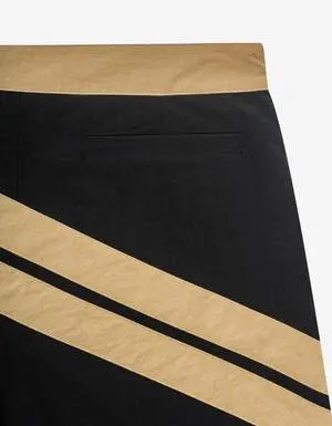 Palm Angels Diagonal Stripe Drawstring Swim Shorts